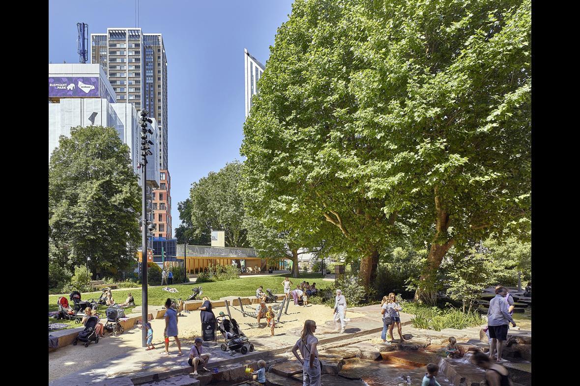 Bell Philips showcases ‘tree house’ pavilion at Elephant Park | News ...